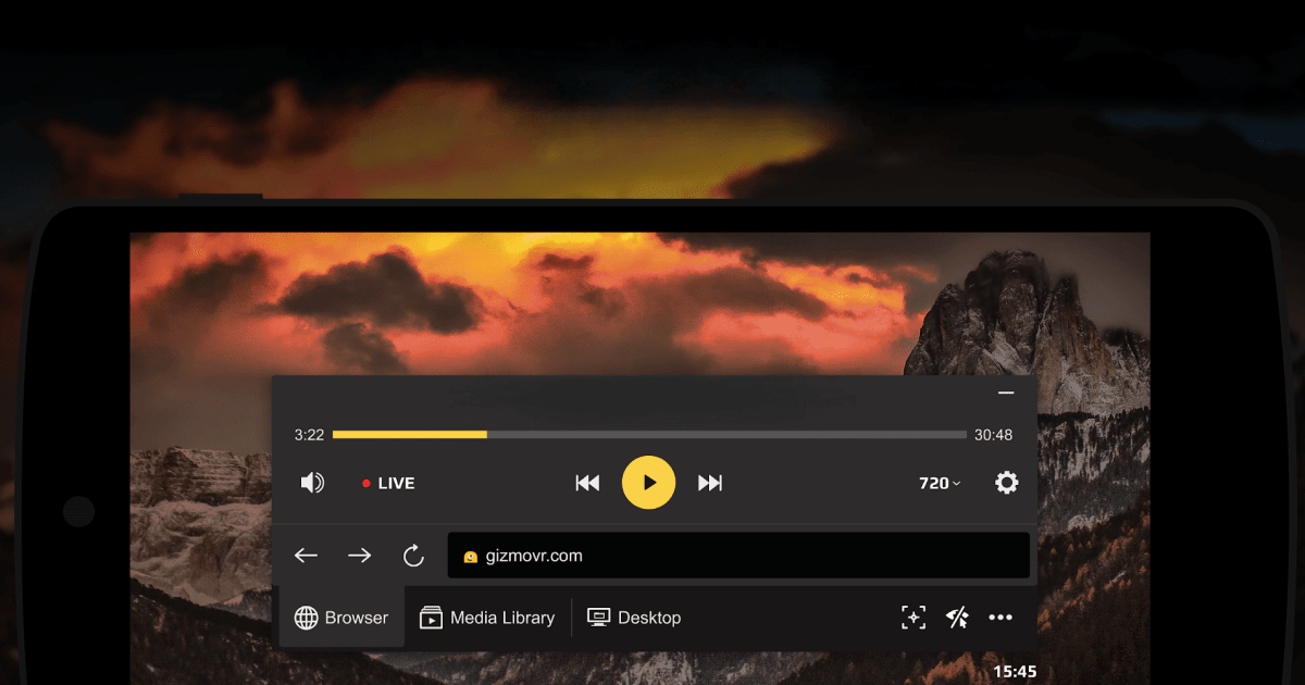 Download and run Gizmo VR Video Player: 360 Vir on PC & Mac (Emulator)