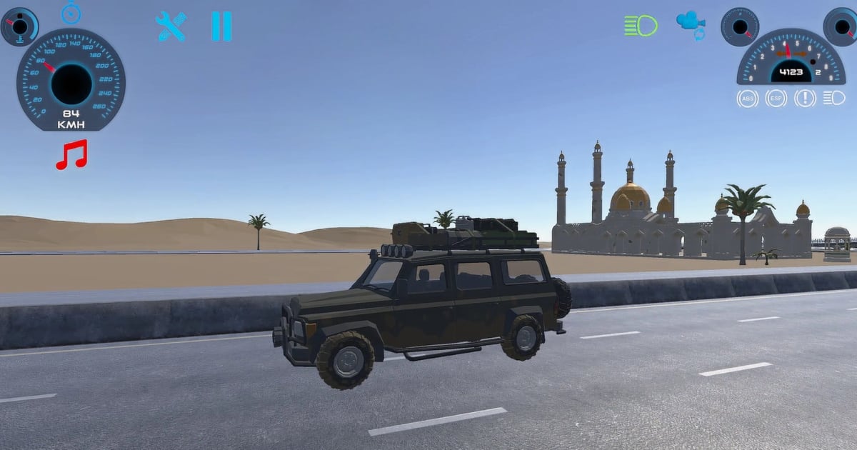 Download & Play Desert Car Drive on PC & Mac (Emulator)