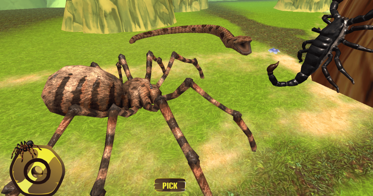 Downloaden & Spielen von Wild Spider Tarantula Insect auf PC & Mac ...