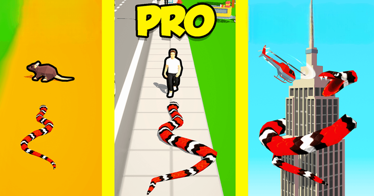 Download & Play Idle Snake World: 3D Mega Smash & IO Hunting Fight on PC & Mac (Emulator)