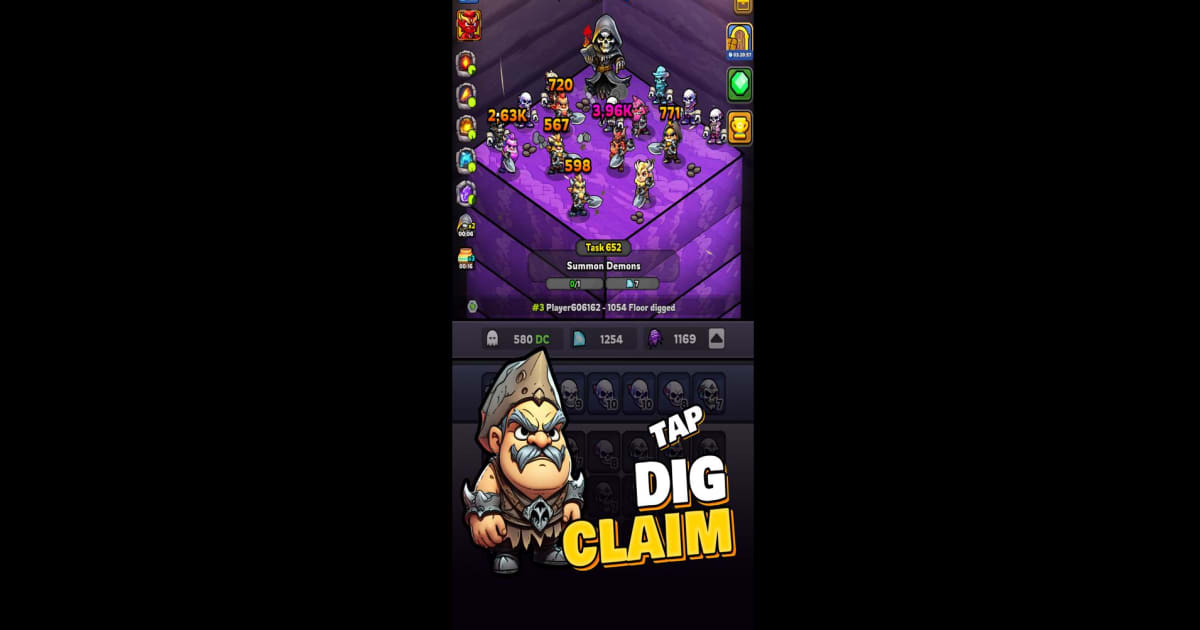 Idle Necro Miner: Hell Tycoon - 下載遊玩 PC 或 Mac 版本 (模擬器)