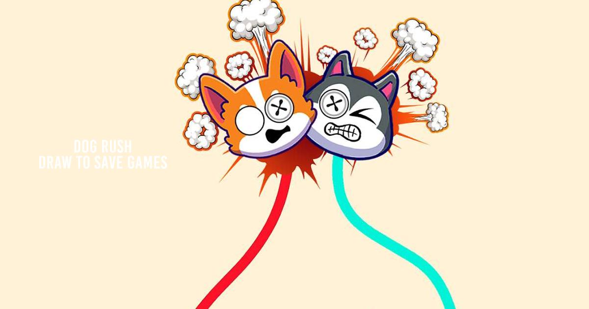 Download & Play Dog rush: Draw to save games on PC & Mac (Emulator)
