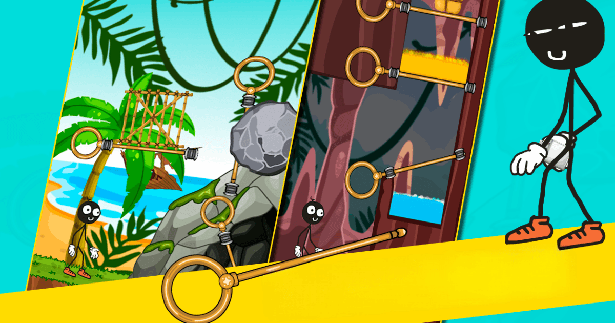 Download & Play Stickman Escape Story Help Him on PC & Mac (Emulator)