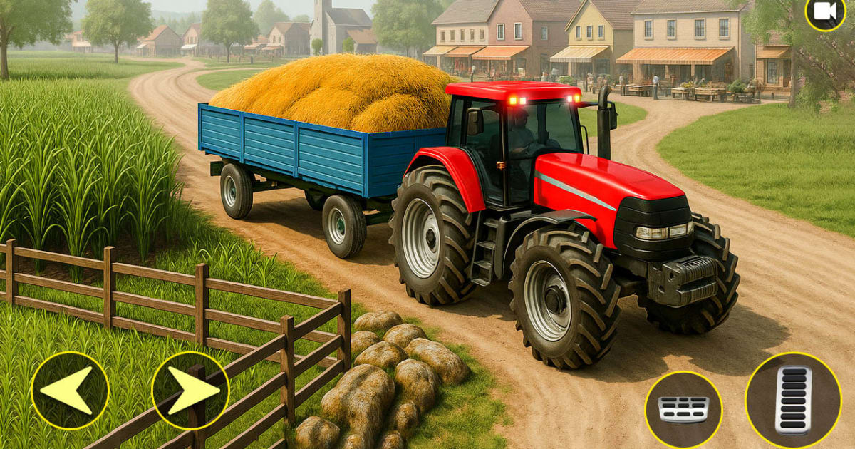 Download & Play Tractor Driving 3d Farming Sim on PC & Mac (Emulator)