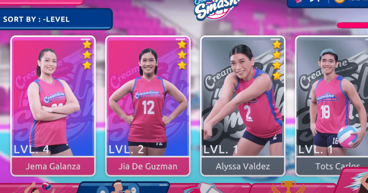 Download & Play Creamline Good Vibes Smash on PC & Mac (Emulator)