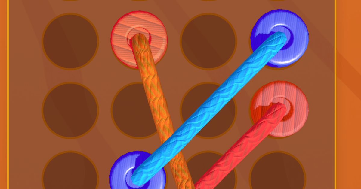 Rope Tangle Puzzle- PC&MACでダウンロードしてプレイしよう(アプリプレイヤー)