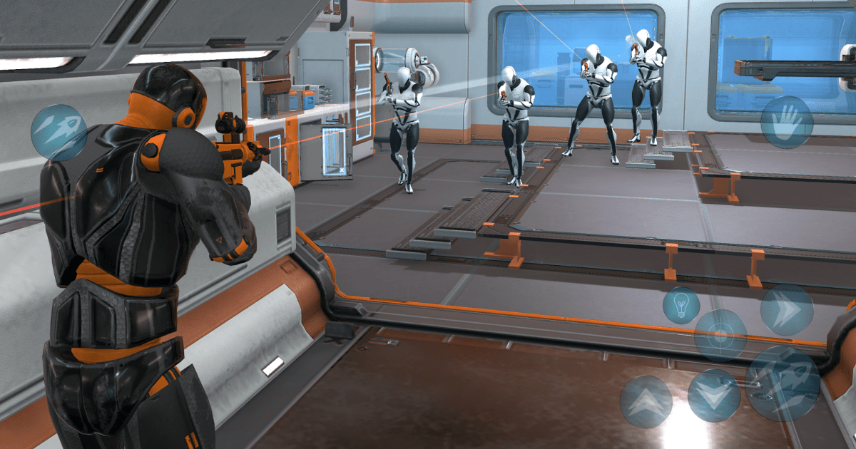 Descarga y juega a Robot Rampage: Shooting Game en PC y Mac (Emulador)