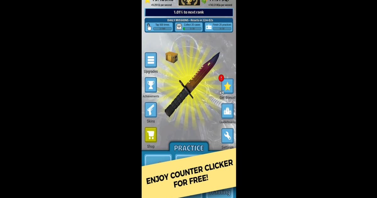 Download & Play Counter Clicker - Case Strike on PC & Mac (Emulator)
