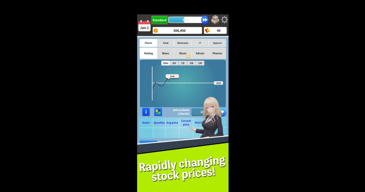 Download & Play Stock Game - Capitalism on PC & Mac (Emulator)