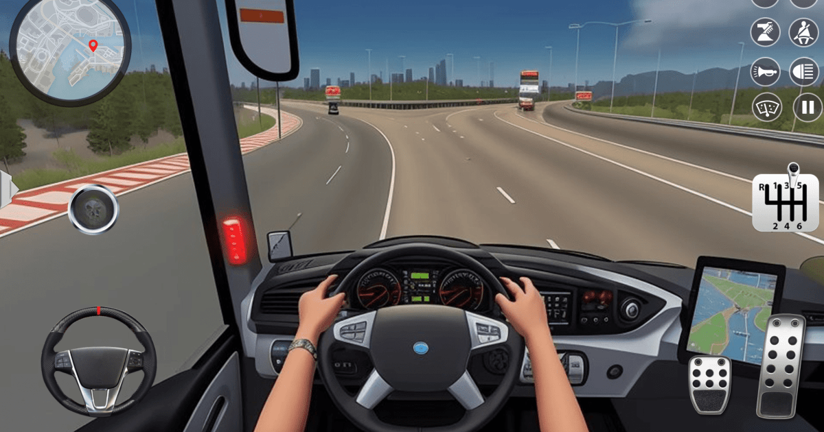 Downloaden & Spielen von Coach City Bus Simulator 2023 auf PC & Mac ...