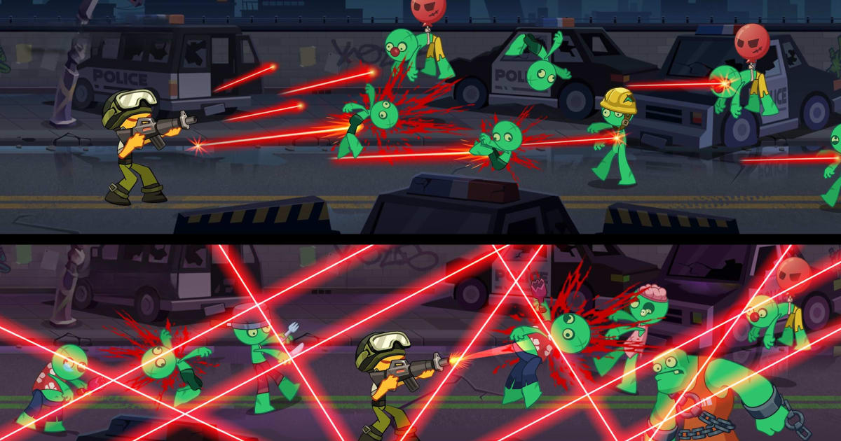 Stickman vs Zombie: Dark War - 下載遊玩 PC 或 Mac 版本 (模擬器)