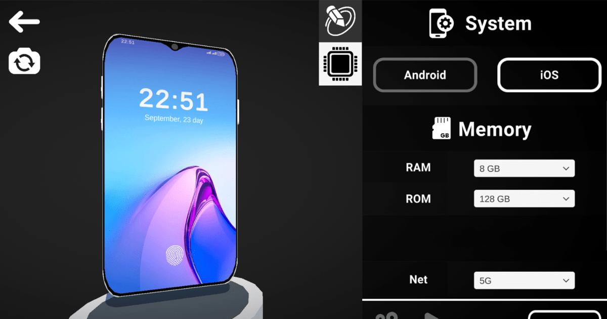 Télécharger et Jouer à Phone Simulator - 3D Maker sur PC & Mac (Émulateur)