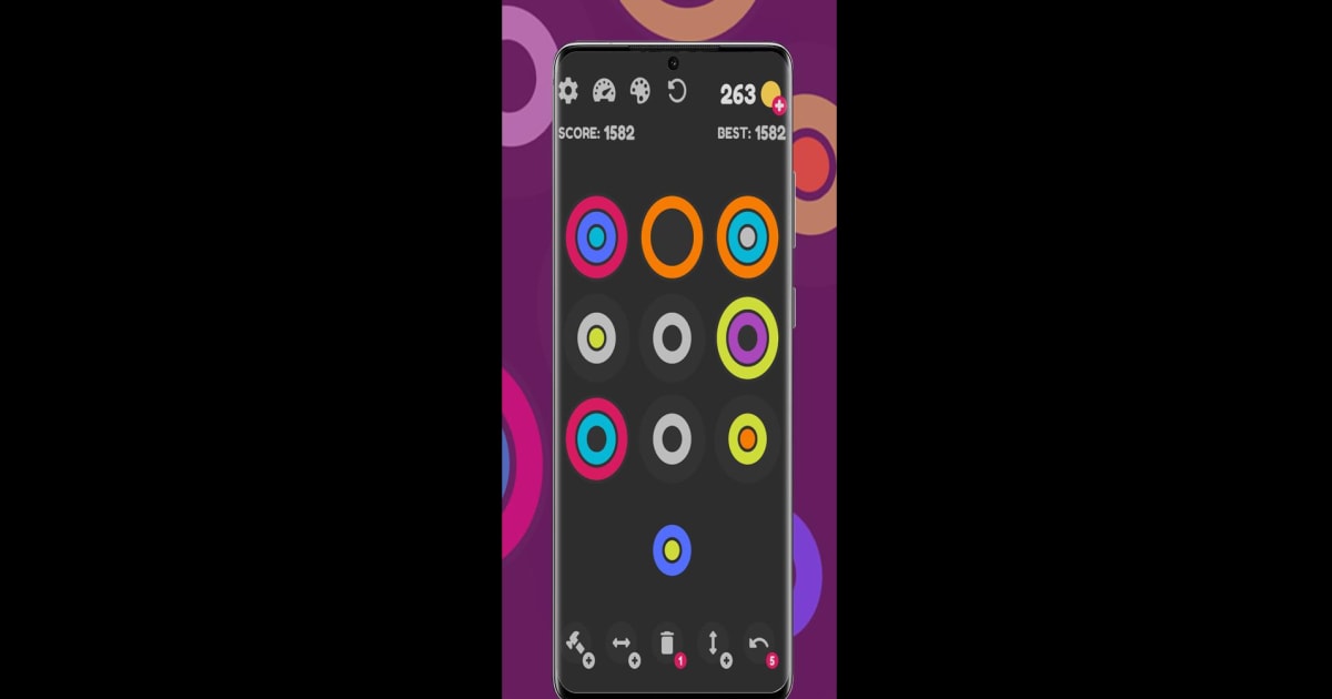Download & Play RingZ - colored rings puzzle on PC & Mac (Emulator)