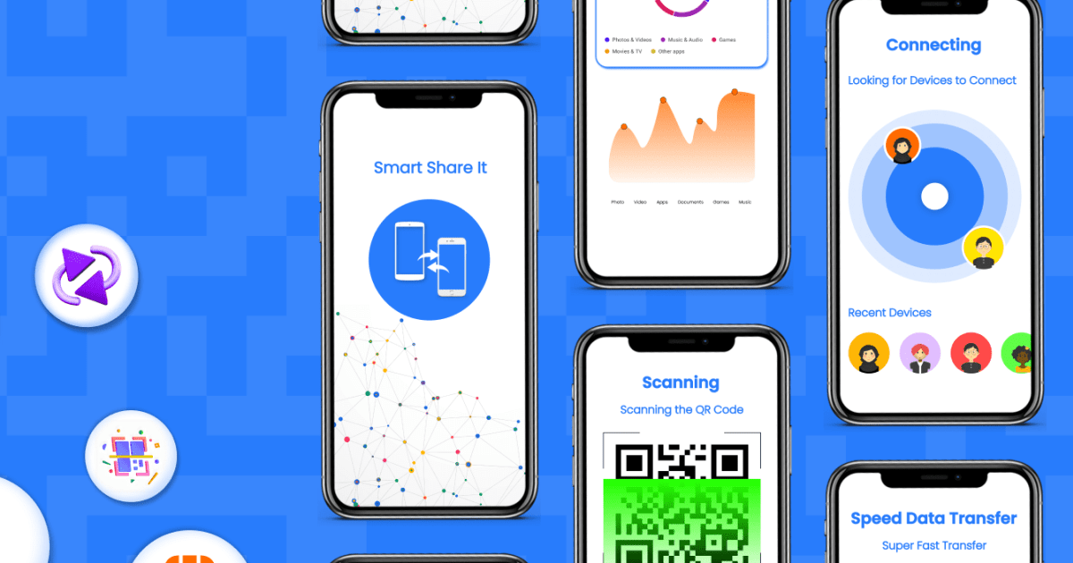 Descarga y ejecuta Smart Share Data File Transfer en PC y Mac (emulador)