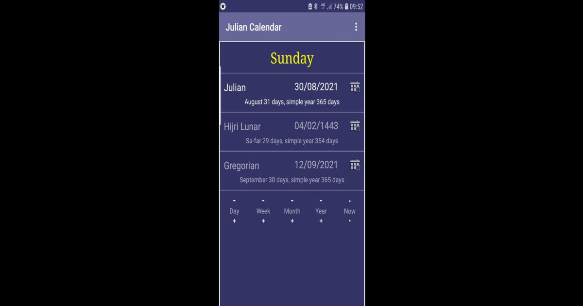 Download and run Julian Calendar on PC & Mac (Emulator)