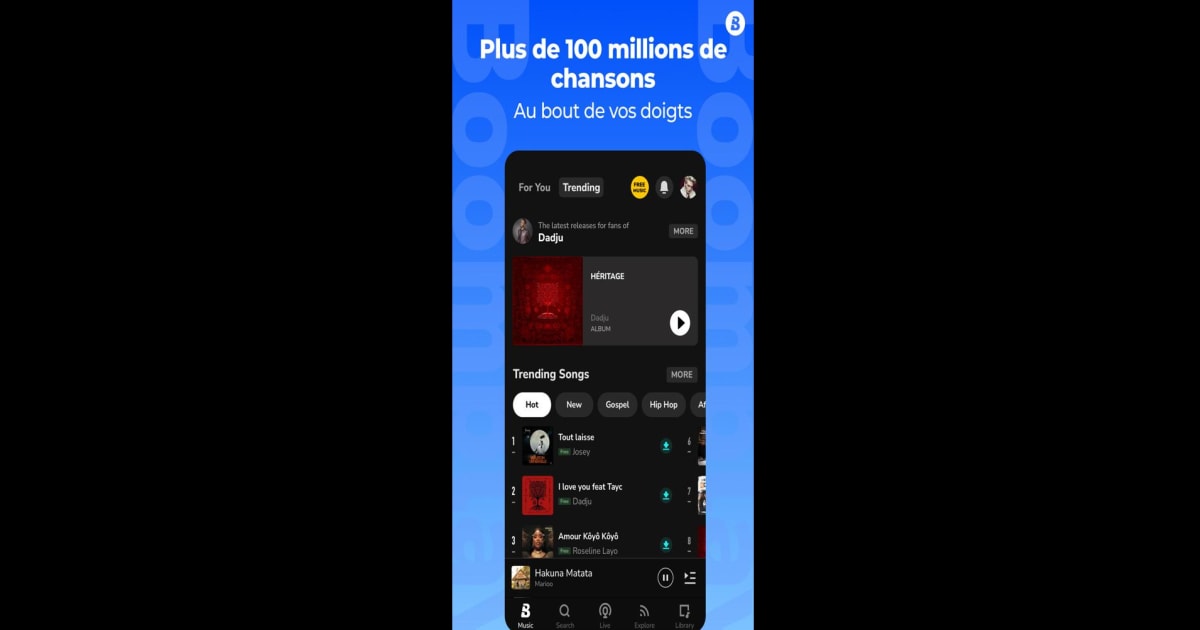 Téléchargez et exécutez Boomplay: Musique et podcasts sur PC et Mac ...