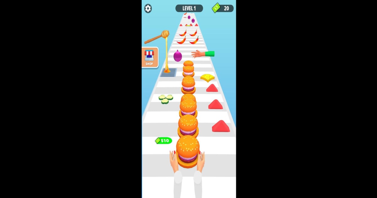 Download & Play Burger Stack Run Game on PC & Mac (Emulator)