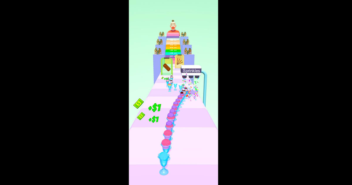 Download & Play Ice Cream Stack Games Runner on PC & Mac (Emulator)