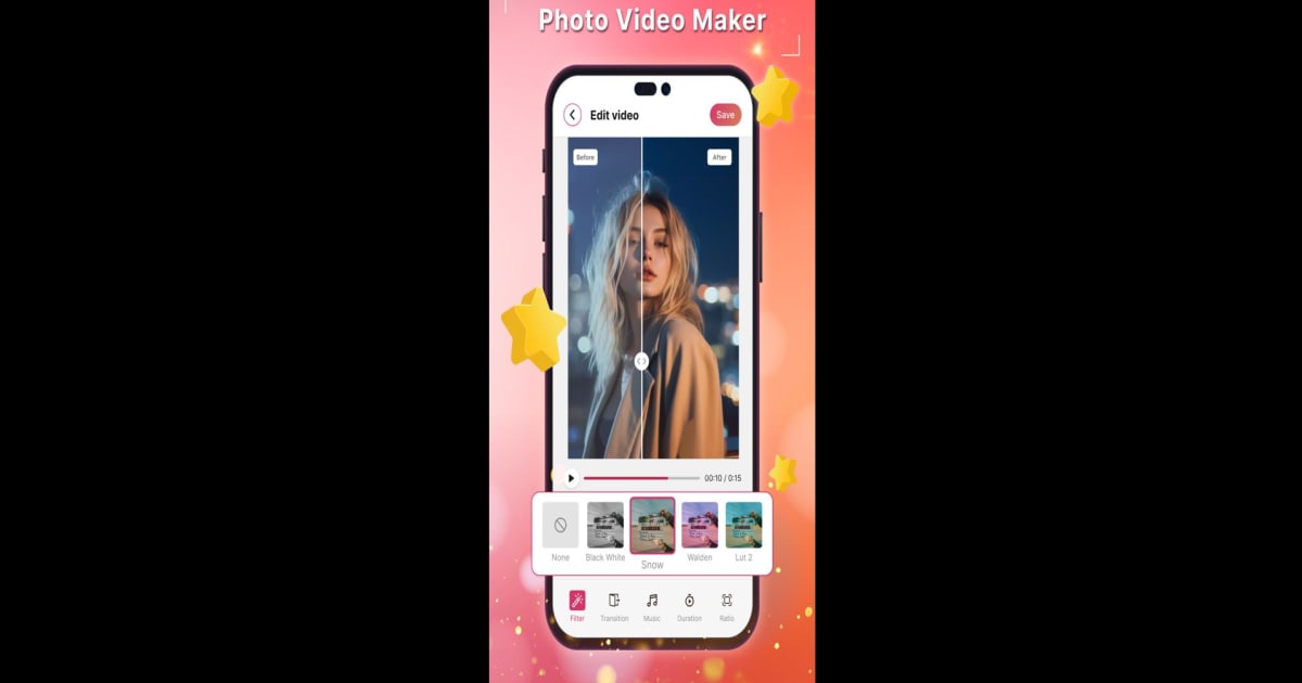 Descarga y ejecuta Photo and Music Video Maker en PC y Mac (emulador)