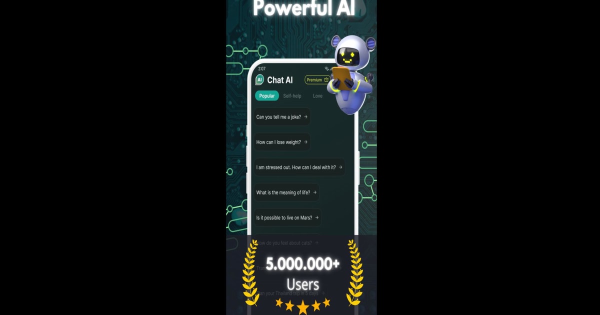 Download and run AI Chat : AI Chatbot Assistant on PC & Mac (Emulator)