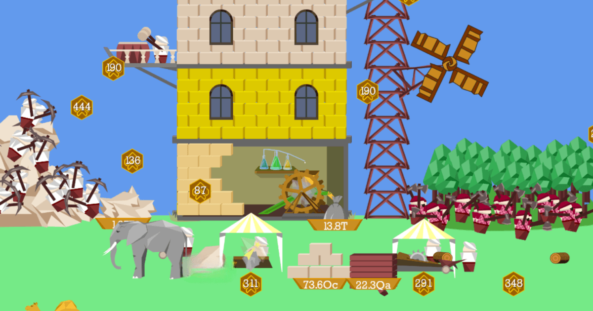 Downloaden & Spielen von Idle Tower Builder Tycoon auf PC & Mac (Emulator)
