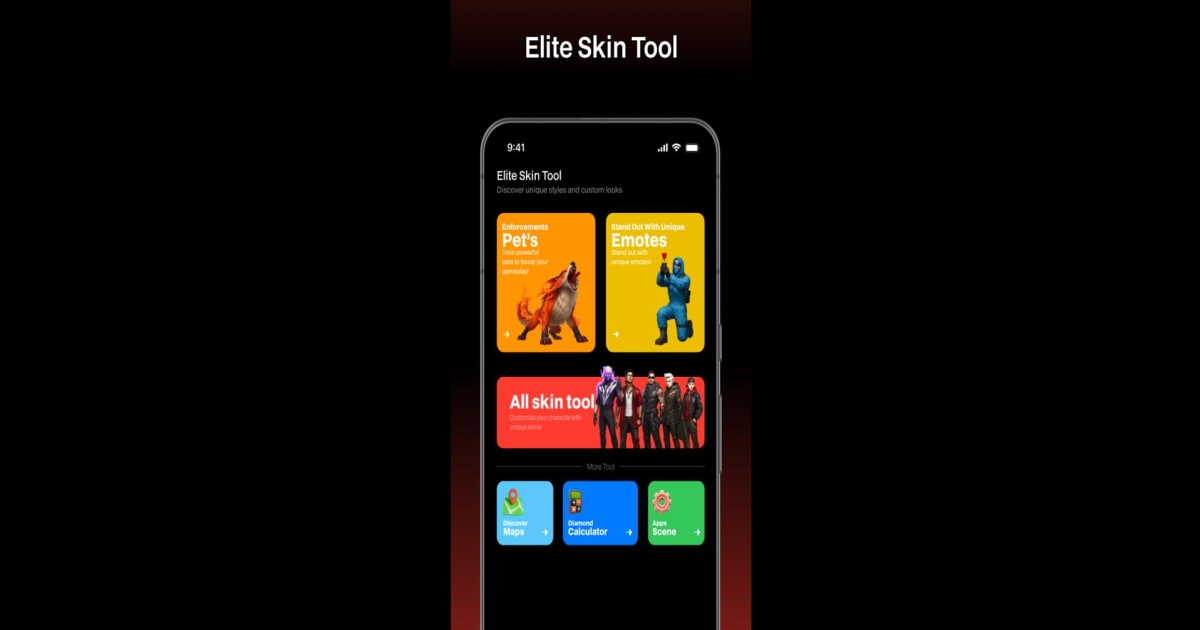 Download & Play Elite Skin Tool on PC & Mac (Emulator)