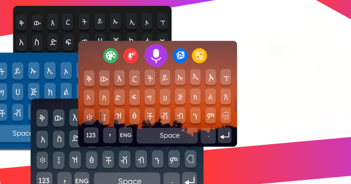 Amharic Keyboard Android Applications Productivity Productivity