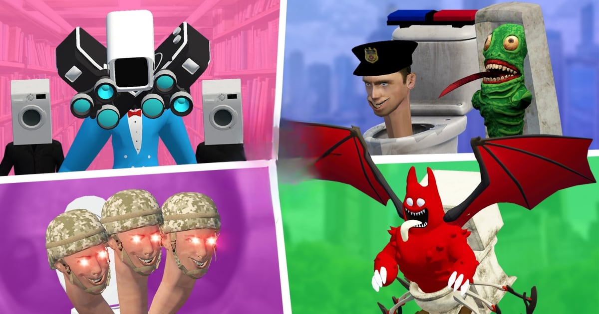 Download & Play Merge Toilet: Skibidii Monster on PC & Mac (Emulator)