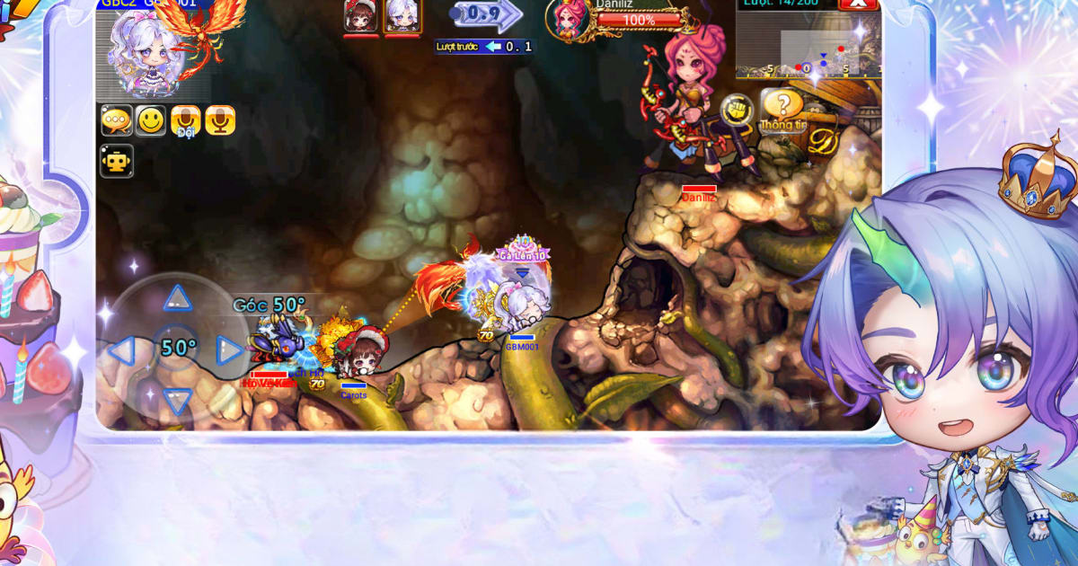 Download & Play Gunny Mobi - Bắn Gà Teen Cute on PC & Mac (Emulator)