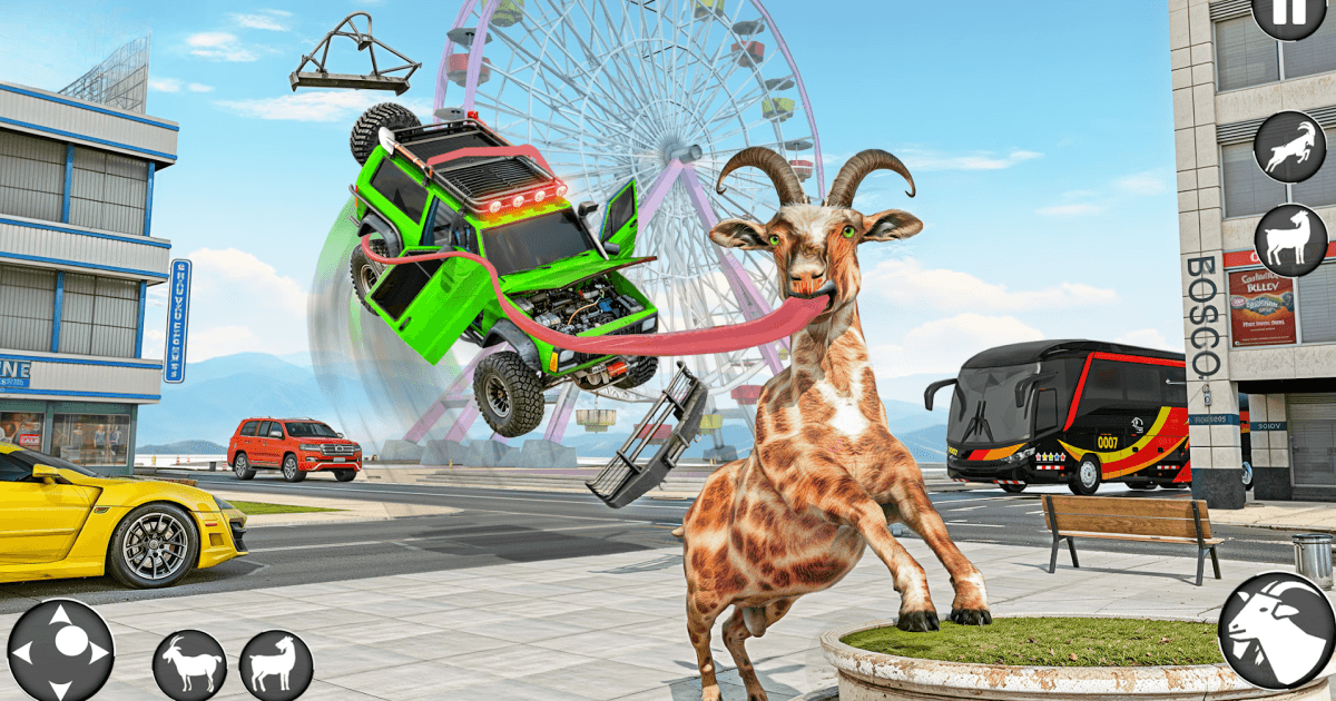 Download & Play Angry Goat Fun Simulator on PC & Mac (Emulator)