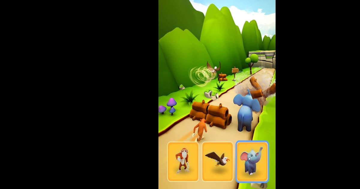Скачать и играть в Animal Shifting: Transform Run на ПК или Mac (Эмулятор)