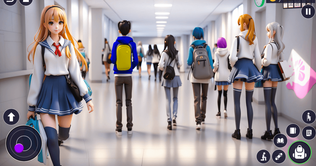 Descarga y juega a High School Love Anime Games en PC y Mac (Emulador)