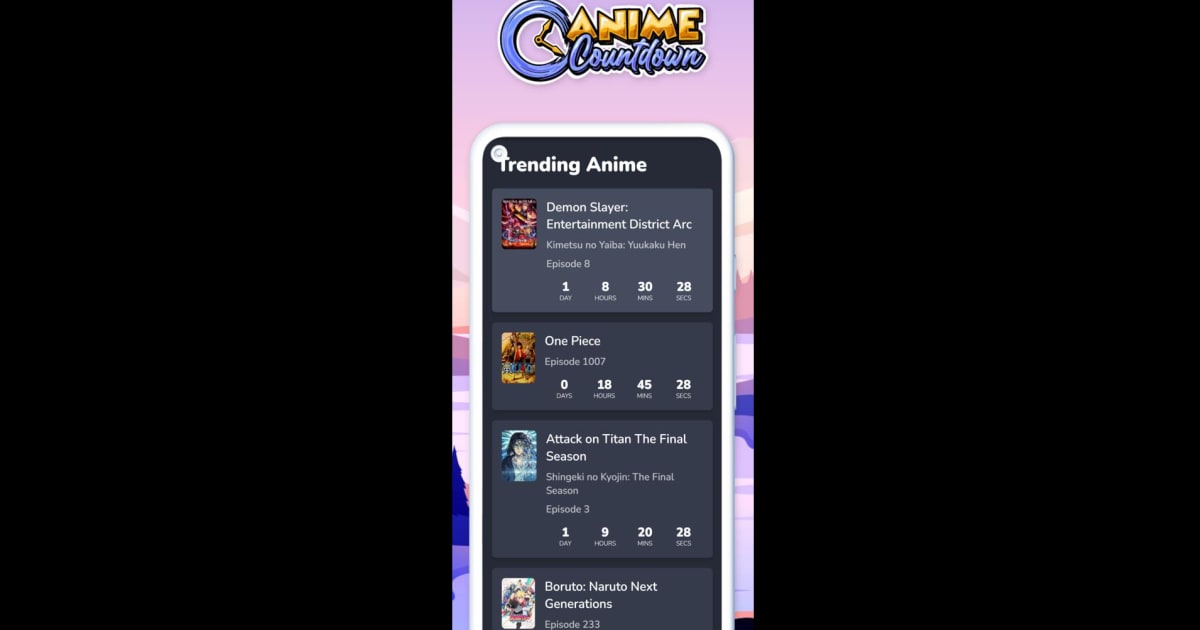 Download and run Anime Countdown on PC & Mac (Emulator)