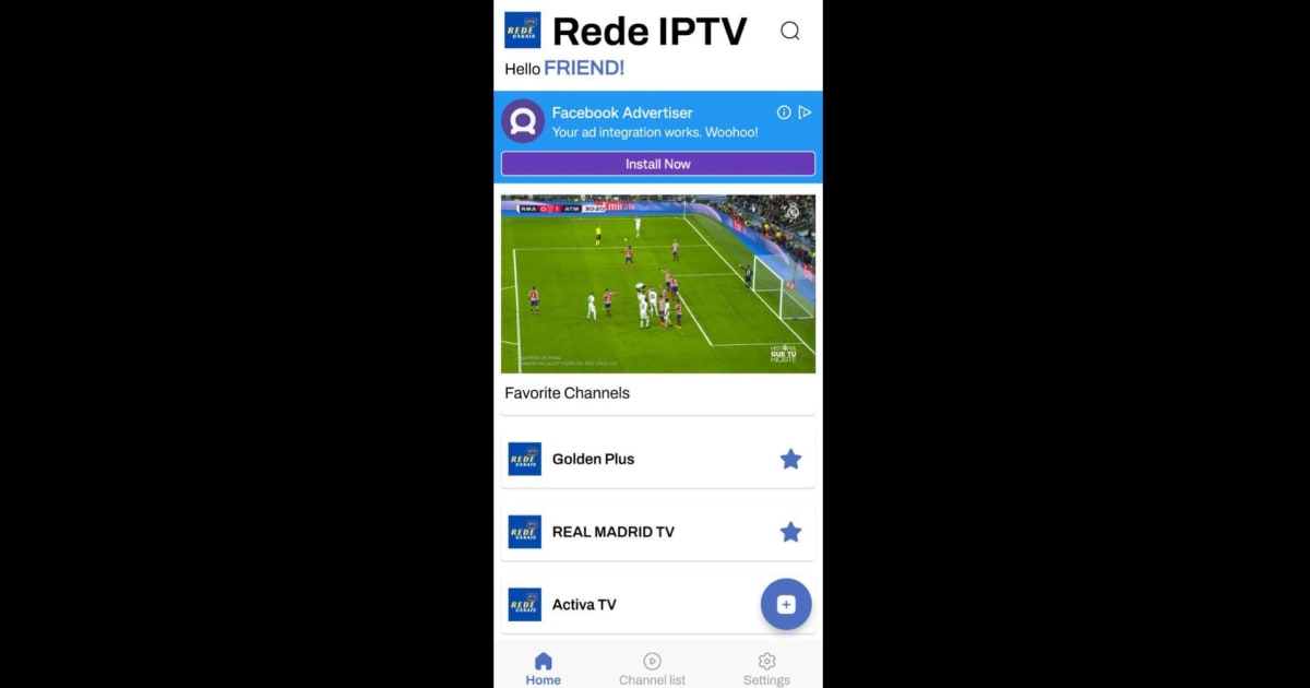 Baixe e rode Rede Canais HD - Filmes Player no PC e Mac (emulador)