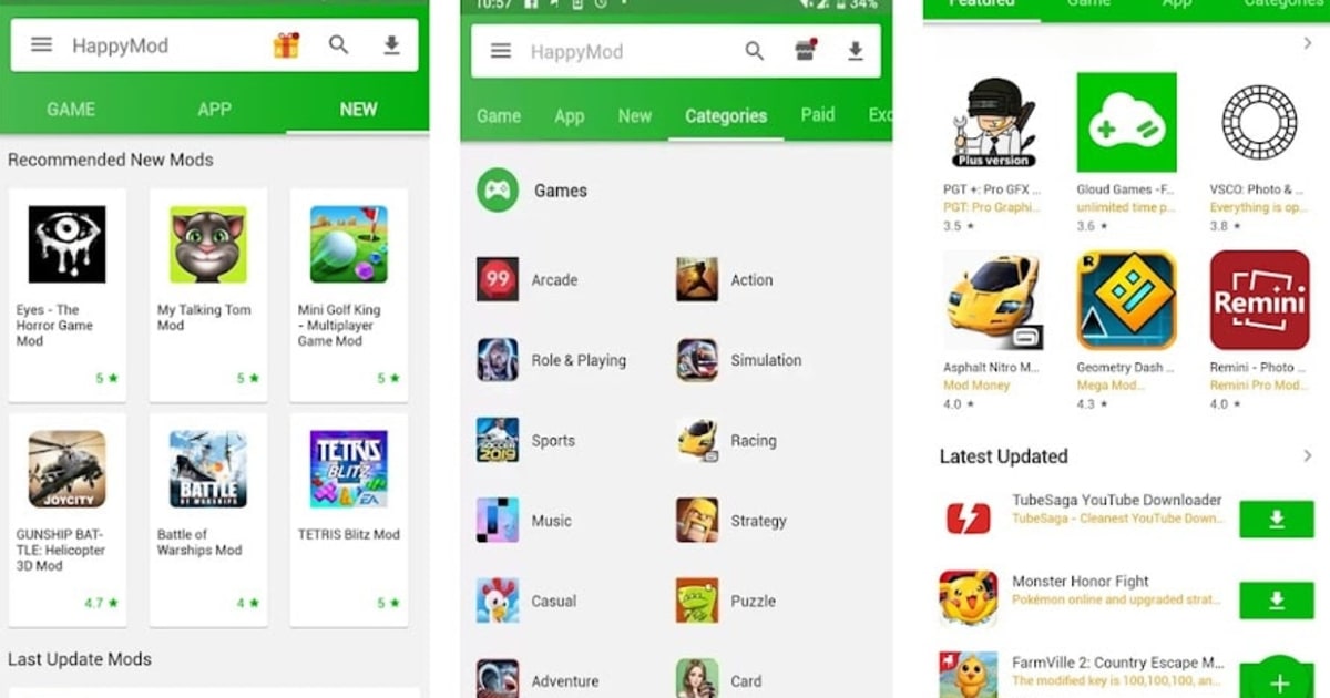 Descarga y juega a Tips Happy Mod App and games en PC y Mac (Emulador)