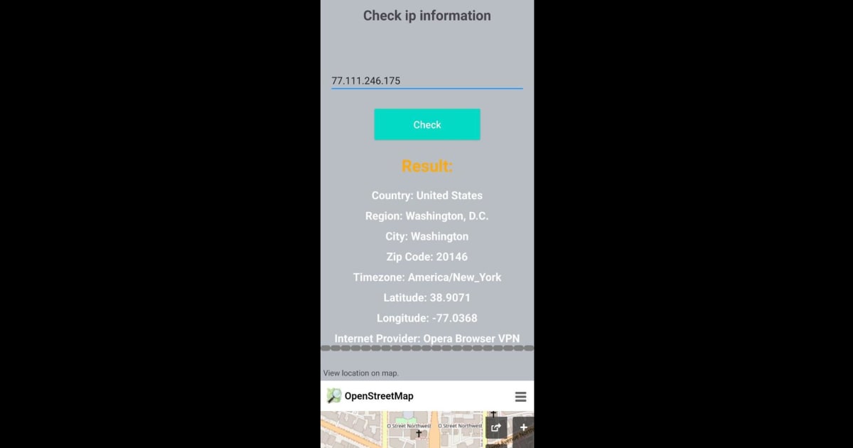 Descarga y ejecuta IP information en PC y Mac (emulador)