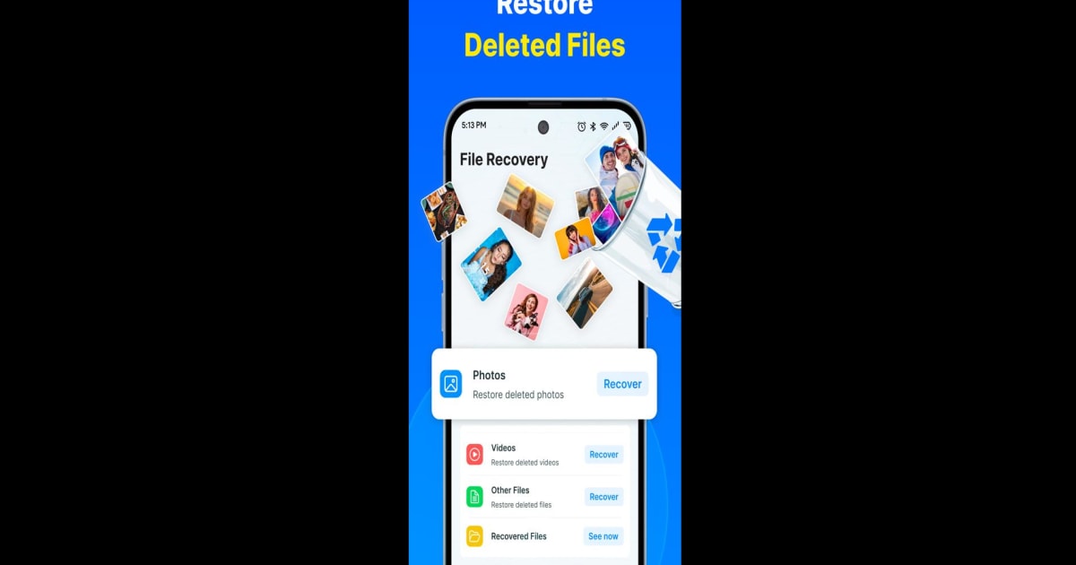Descarga y ejecuta Recuperar Fotos y Archivos en PC y Mac (emulador)