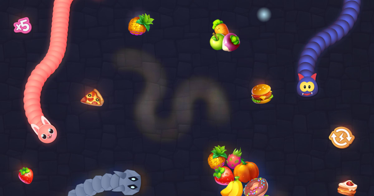 Download & Mainkan Snake Game - Worms io Zone di PC & Mac (Emulator)