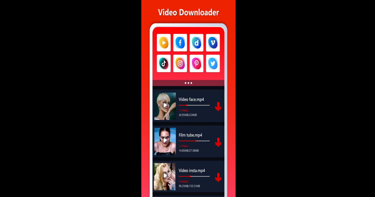 Скачайте и запустите Total Video Downloader на ПК или Mac (Эмулятор)