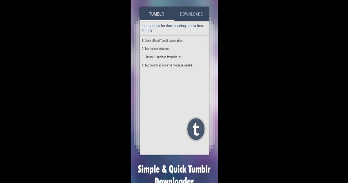 Download and run Downloader for Tumblr on PC & Mac (Emulator)