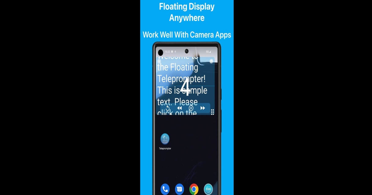 Baixe e rode Teleprompter: Floating Notes no PC e Mac (emulador)