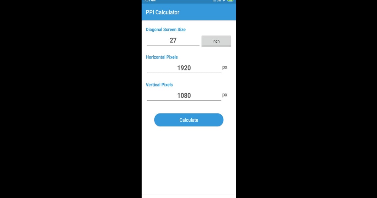 Download and run PPI Calc - DPI Calculator on PC & Mac (Emulator)