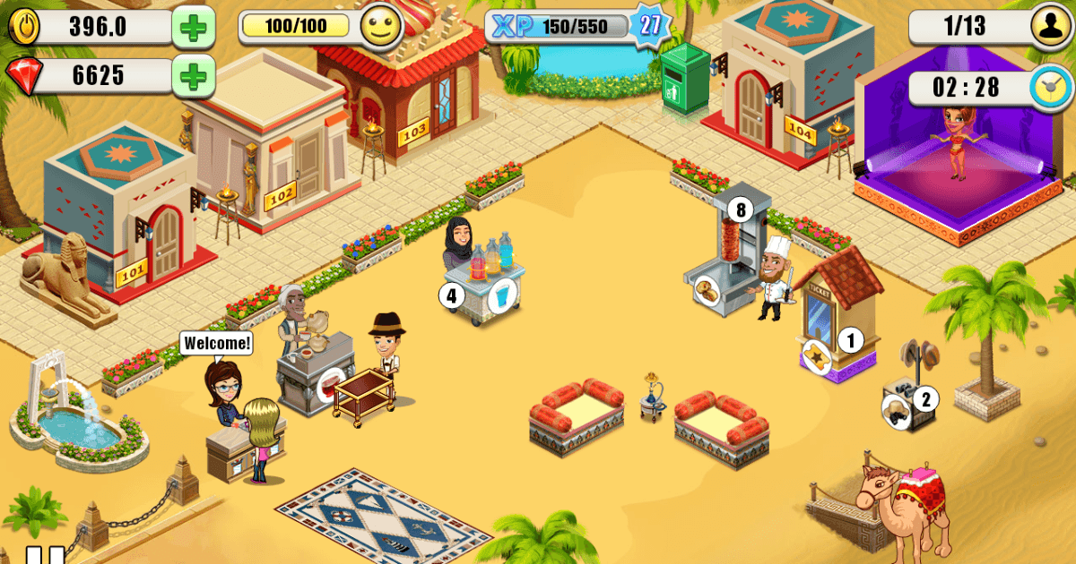 Download & Play Resort Tycoon - Hotel Simulation on PC & Mac (Emulator)