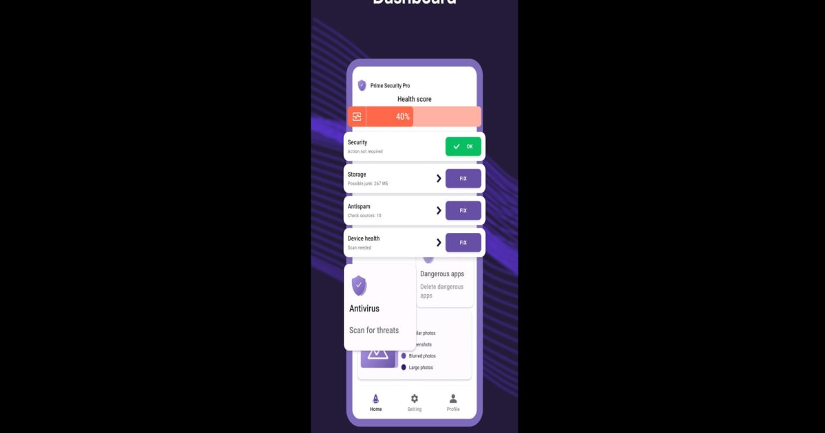 Скачайте и запустите Prime Security Pro на ПК или Mac (Эмулятор)