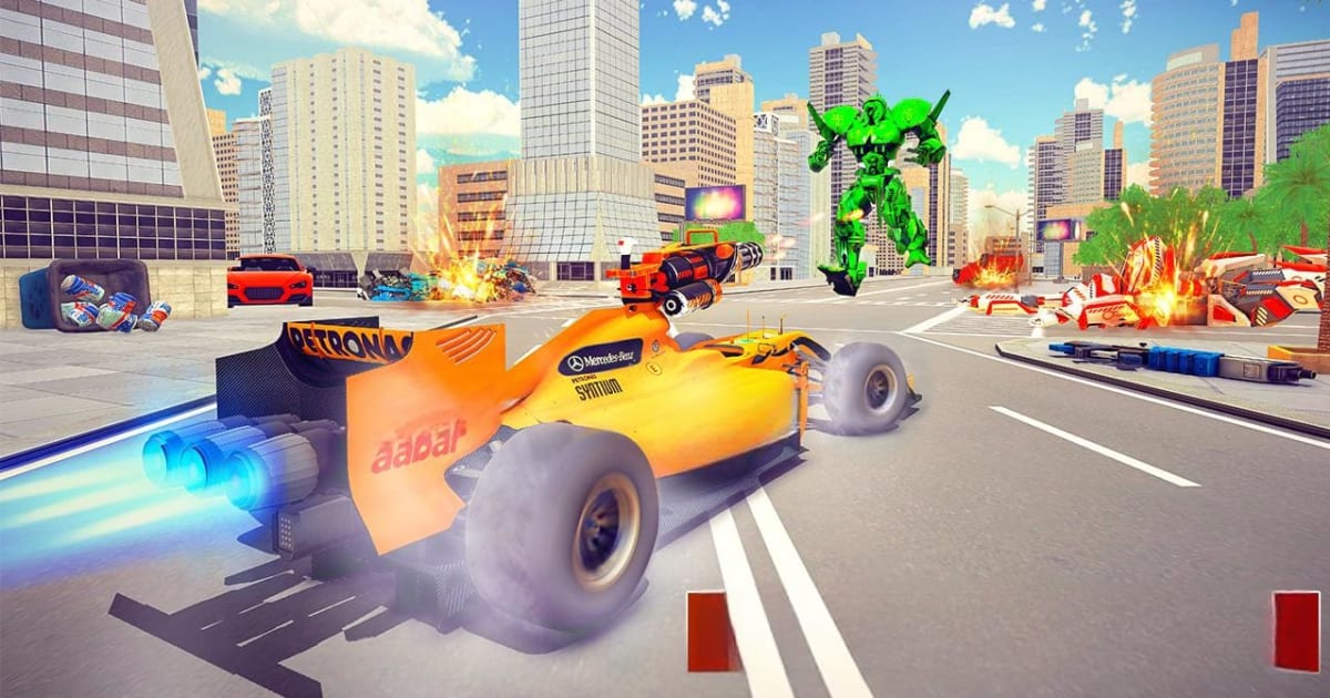 Download & Play Dragon Robot Car Game – Robot transforming games on PC ...