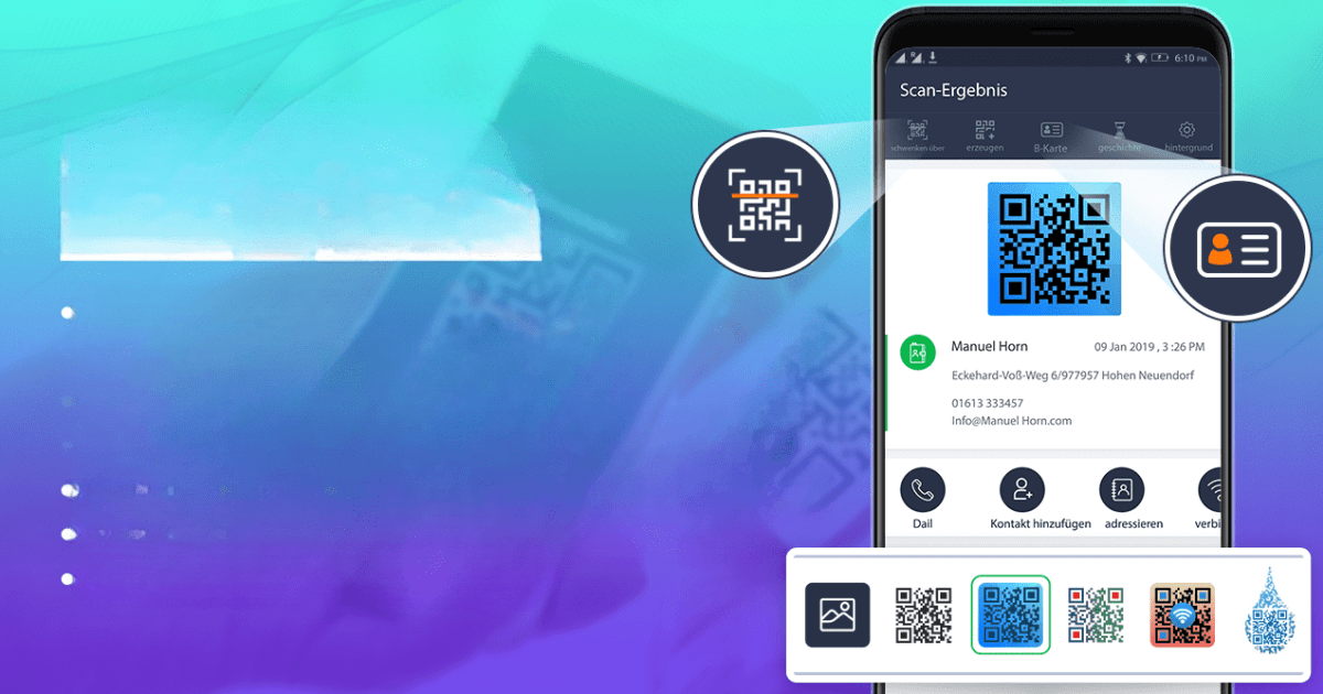 Downloade und starte QR Code Scanner - QR Reader auf PC & Mac (Emulator)
