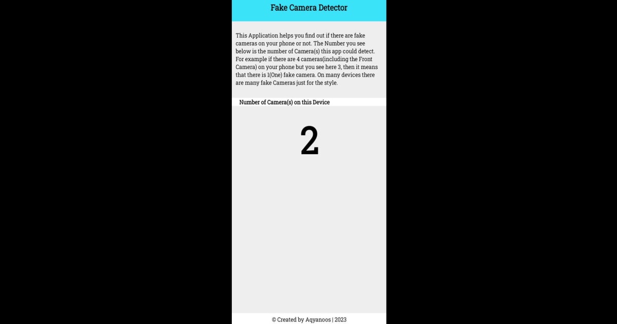 Download and run Fake Camera Detector on PC & Mac (Emulator)