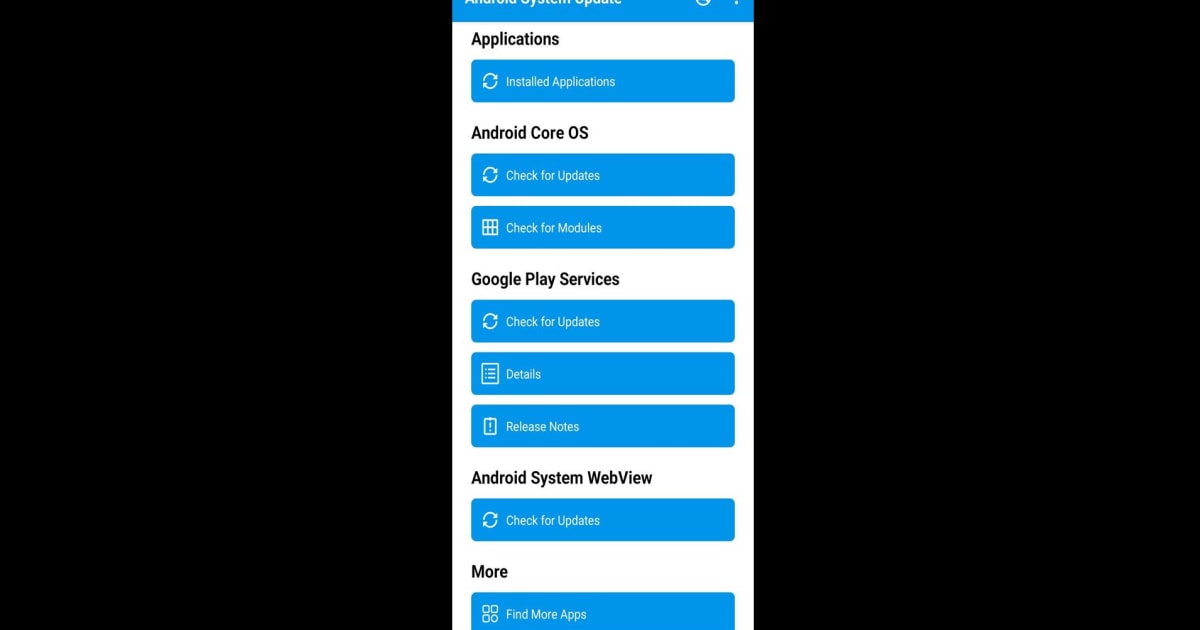 Download and run System Update for Android on PC & Mac (Emulator)
