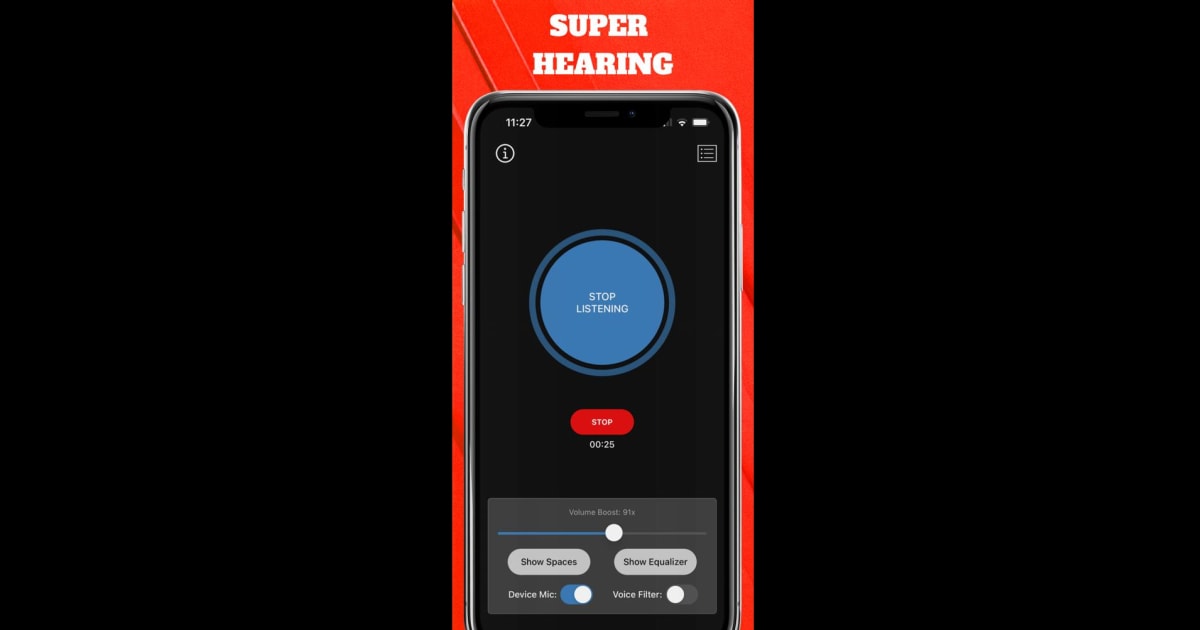 Download and run Hear Boost: Recording Ear Aid on PC & Mac (Emulator)