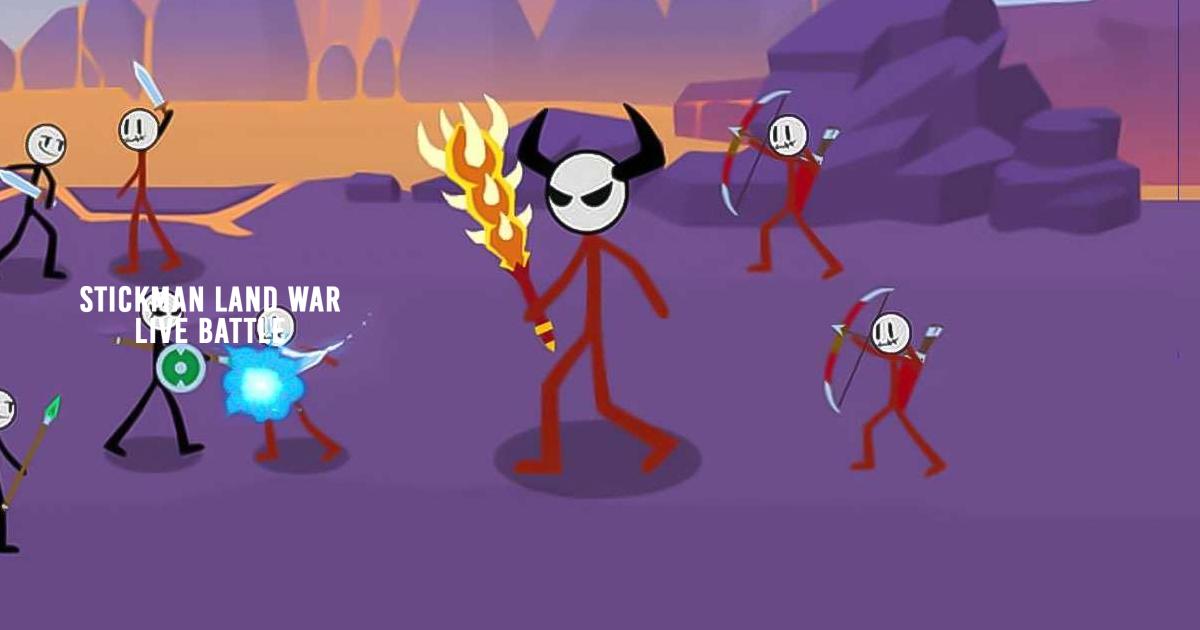 Stickman Land War-Live Battle - 下載遊玩 PC 或 Mac 版本 (模擬器)